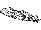 51442-06140 Genuine Toyota Cover, Engine Under