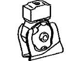 12361-37050 Genuine Toyota INSULATOR, ENGINE MOUNTING, FRONT