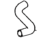 16573-22040 - Genuine Toyota HOSE, RADIATOR