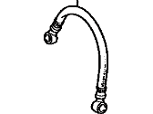 90923-02077 Genuine Toyota Hose, Vacuum Pump Oil Inlet