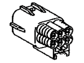 90980-11193 - Genuine Toyota HOUSING, CONNECTOR M