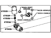 47070-60050 - Genuine Toyota PUMP ASSEMBLY, BRAKE BOO