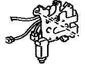 69300-08011 Genuine Toyota Power Slide Door Lock Assembly