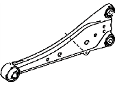 48760-42010 Genuine Toyota Arm Assembly, Trailing, Rear