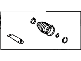 04438-42180 Genuine Toyota Front Cv Joint Boot, Right