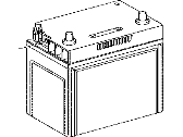28800-28061 - Genuine Toyota BATTERY