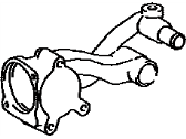16323-0P030 Genuine Toyota Housing, Water Inlet