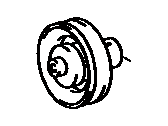 88440-35020 - Genuine Toyota PULLEY ASSEMBLY, IDLE