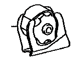 12361-0T210 Genuine Toyota INSULATOR, Engine Mounting