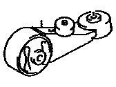 12363-0P111 - Genuine Toyota ROD, ENGINE MOVING CONTROL