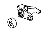 16620-75010 - Genuine Toyota TENSIONER ASSY, V-RIBBED BELT