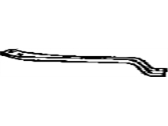 52138-04040 Genuine Toyota Bracket, Front Bumper A