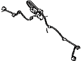 89516-0C050 Genuine Toyota Wire, Skid Control Sensor