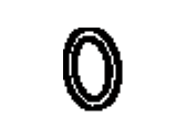 90301-67004 - Genuine Toyota RING, O