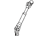 45260-02110 - Genuine Toyota SHAFT ASSY, STEERING INTERMEDIATE