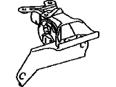 12372-0T060 - Genuine Toyota INSULATOR, ENGINE MOUNTING, LH