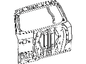 67005-0R020 Genuine Toyota Panel Sub-Assembly, Back