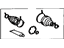 90521-78002 Genuine Toyota Ring, Hole Snap