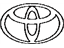 75432-06030 Genuine Toyota Symbol Emblem