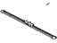 85222-0C030 Genuine Toyota Front Wiper Blade, Left