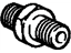 15601-44011 Genuine Toyota Filter Sub-Assy, Oil