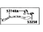 52085-0R050 Genuine Toyota Stay Sub-Assembly, Front Bu