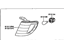 81510-0C010 Genuine Toyota Lamp Assy, Front Turn Signal, RH