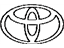 75443-06D00 Genuine Toyota Luggage Compartment Door Plate