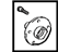 43246-48011 Genuine Toyota DEFLECTOR, Front Wheel