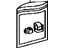 82182-0C011 Genuine Toyota Wire, Luggage Room