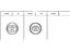 42602-02350 Genuine Toyota Wheel Cap Sub-Assembly