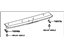 76851-47030 Genuine Toyota Cover, Front Spoiler