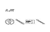 Toyota Emblem - Guaranteed Genuine from ToyotaPartsDeal.com
